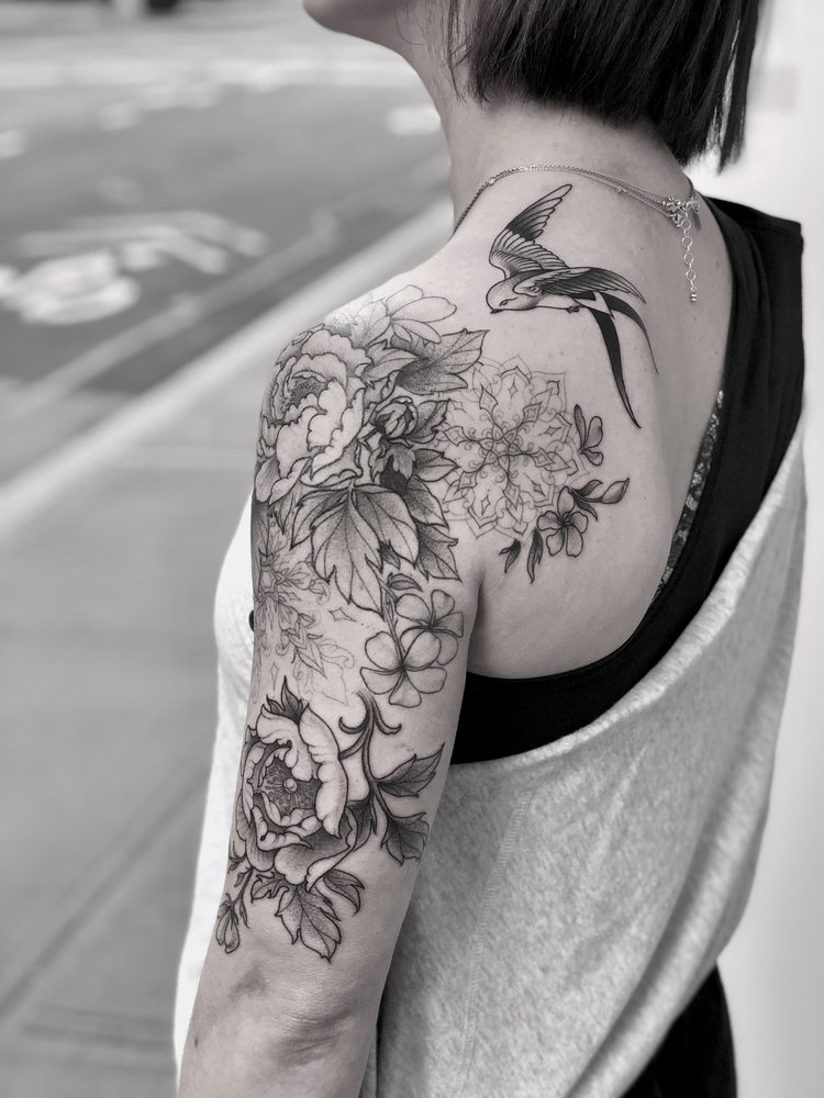 Script Tattoos in New York, New York | Blue Art Tattoo